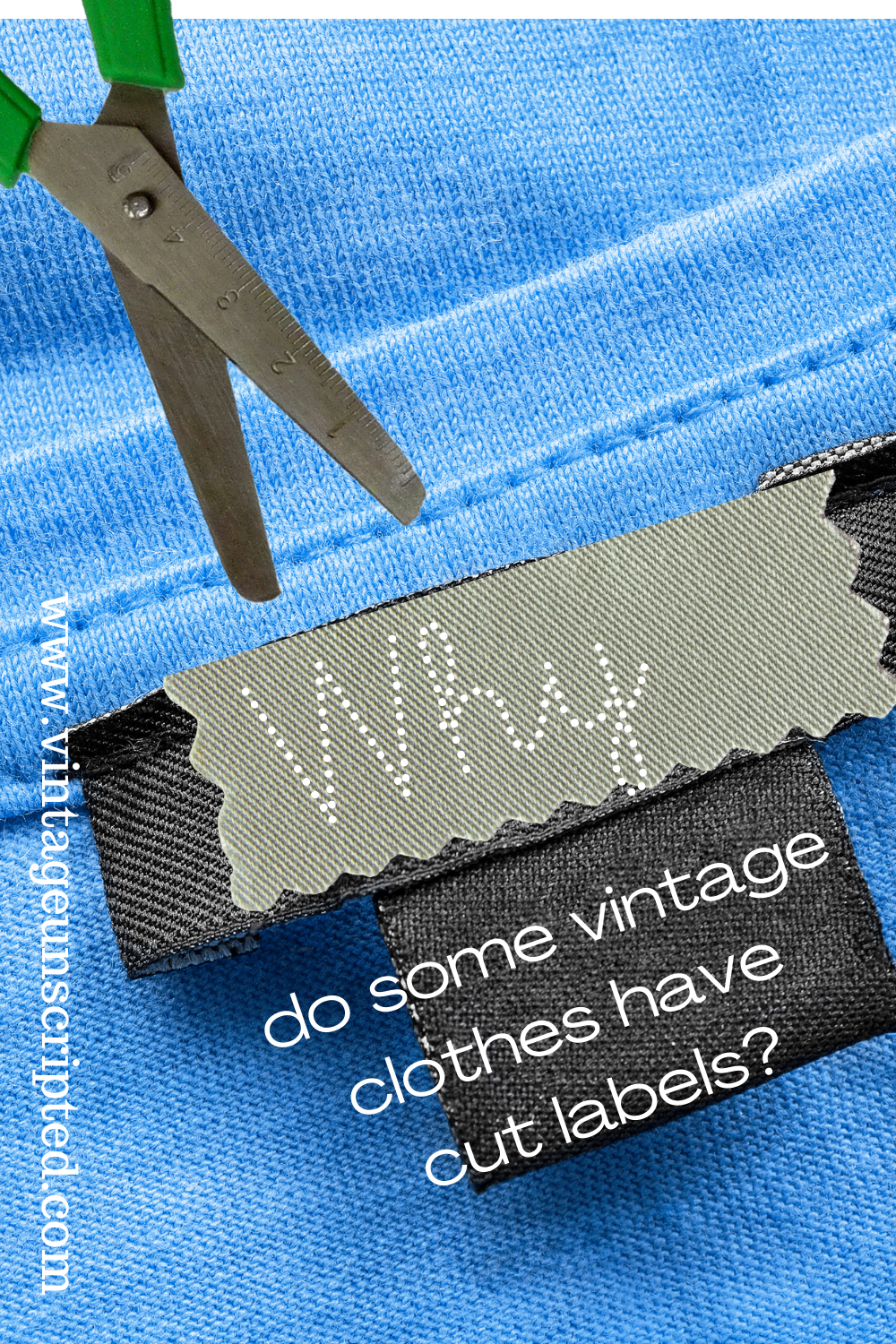 Why Do Some Vintage Clothes Have Cut Labels? - Vintage Unscripted