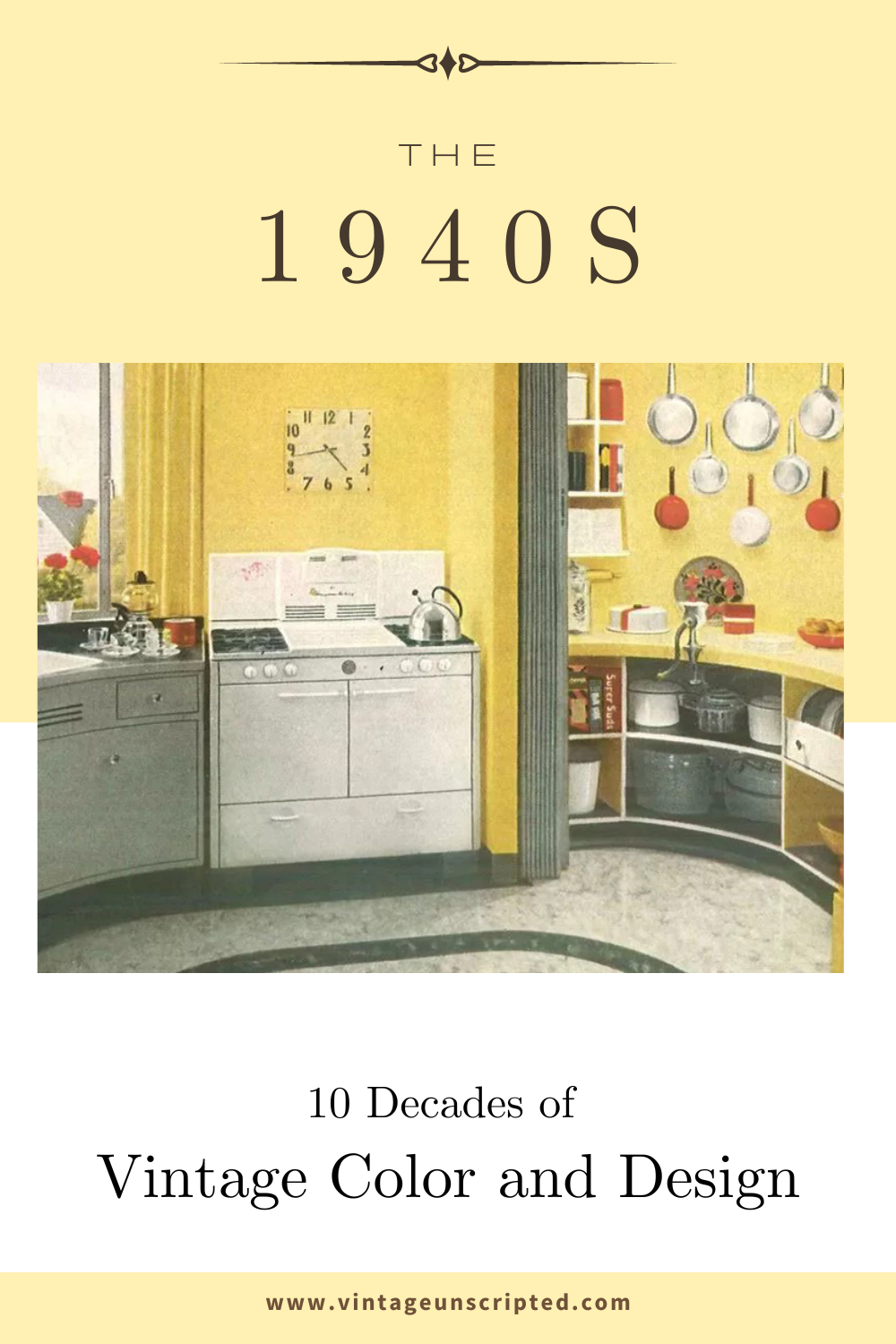 10 Decades of Vintage Color and Design: The 1940s - Vintage Unscripted